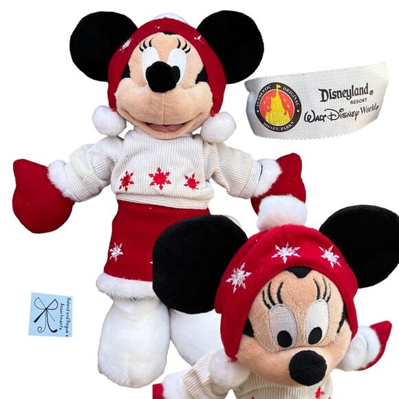 Disney | Toys | Disney Parks Disneyland Wdw Minnie Mouse Snowflake ...